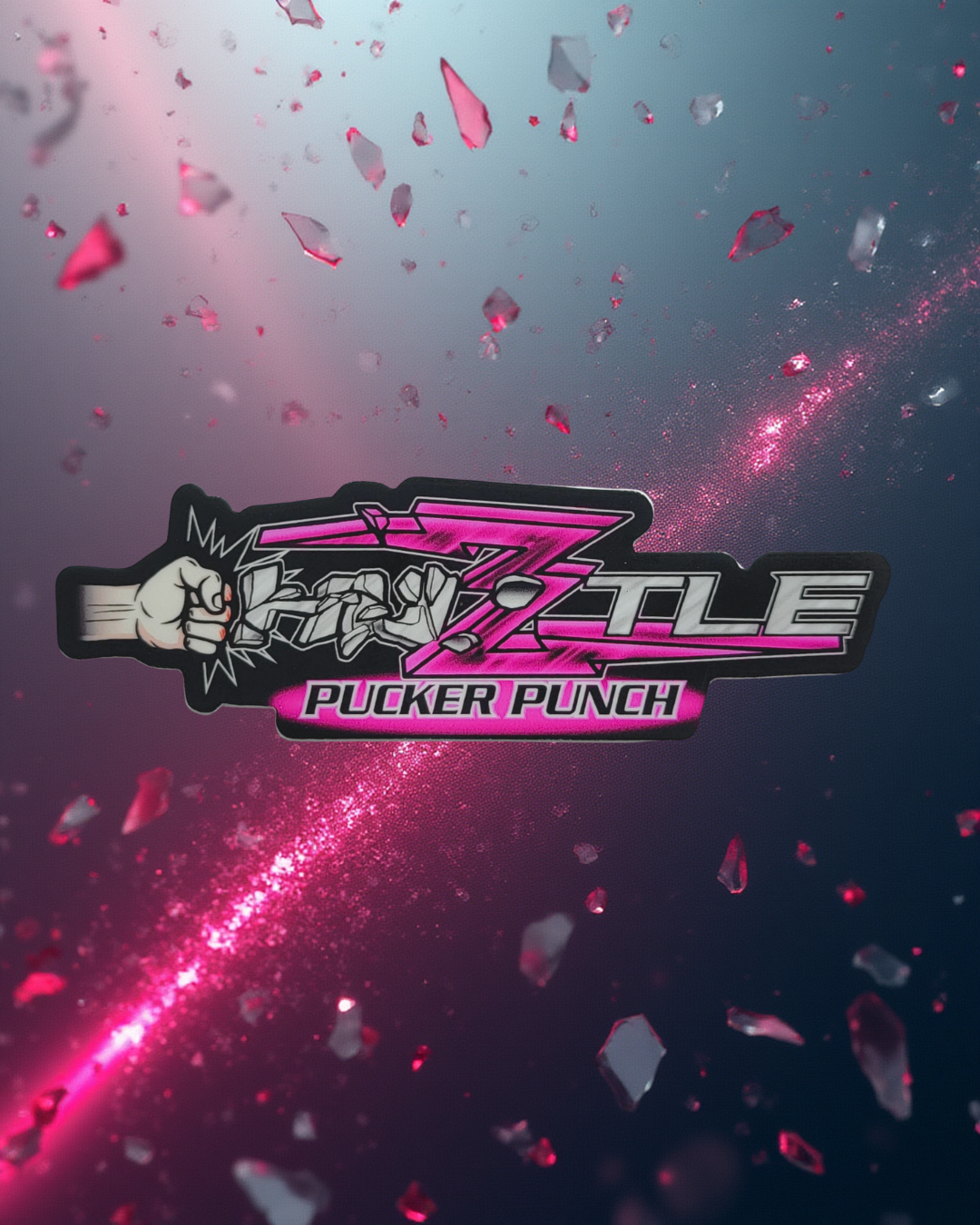 Pucker Punch Sticker – Huztle Co.